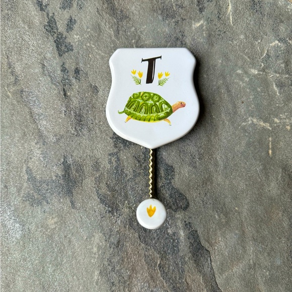 Anthropologie | Wall Decor | New Anthologize Monogram T Hook | Poshmark